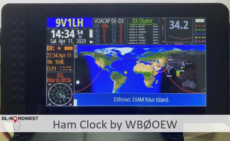HamClock - Update 2025 - DL-NORDWEST 2.0