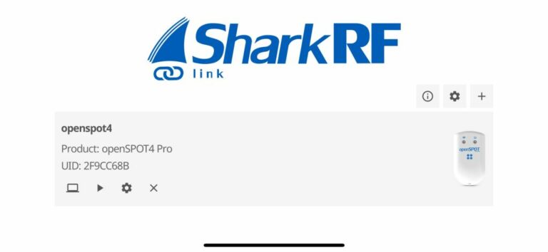 SharkRF openSPOT 4 Pro: Hotspot für die Hosentasche – DL-NORDWEST 2.0