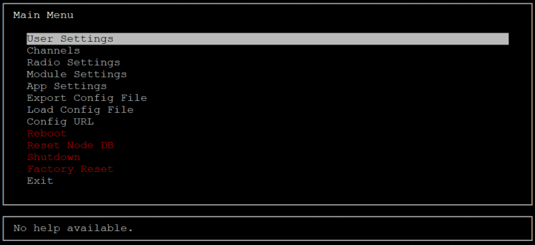 Contact – Terminal-UI für Meshtastic-Nodes – DL-NORDWEST 2.0